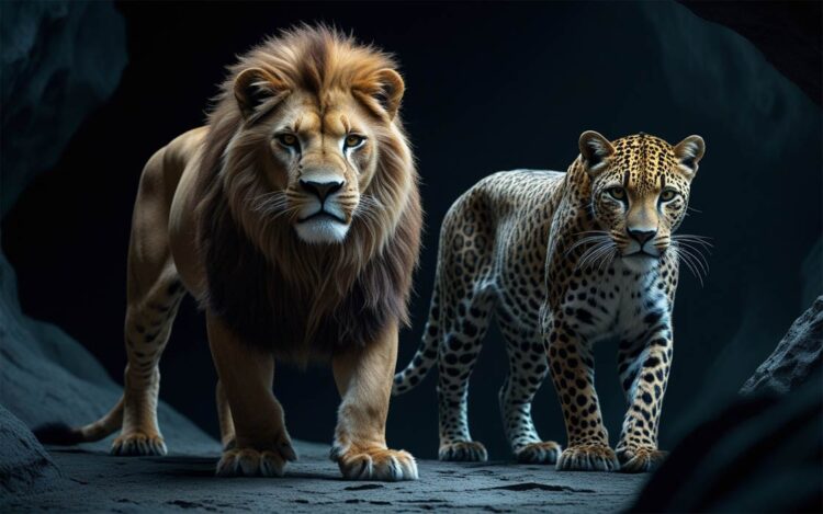 Megafauna – Lions and Leopards in Europe | DinoAnimals.com